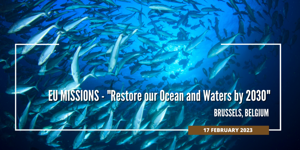 First-ever Annual Forum of the EU Mission “Restore our Ocean and Waters ...